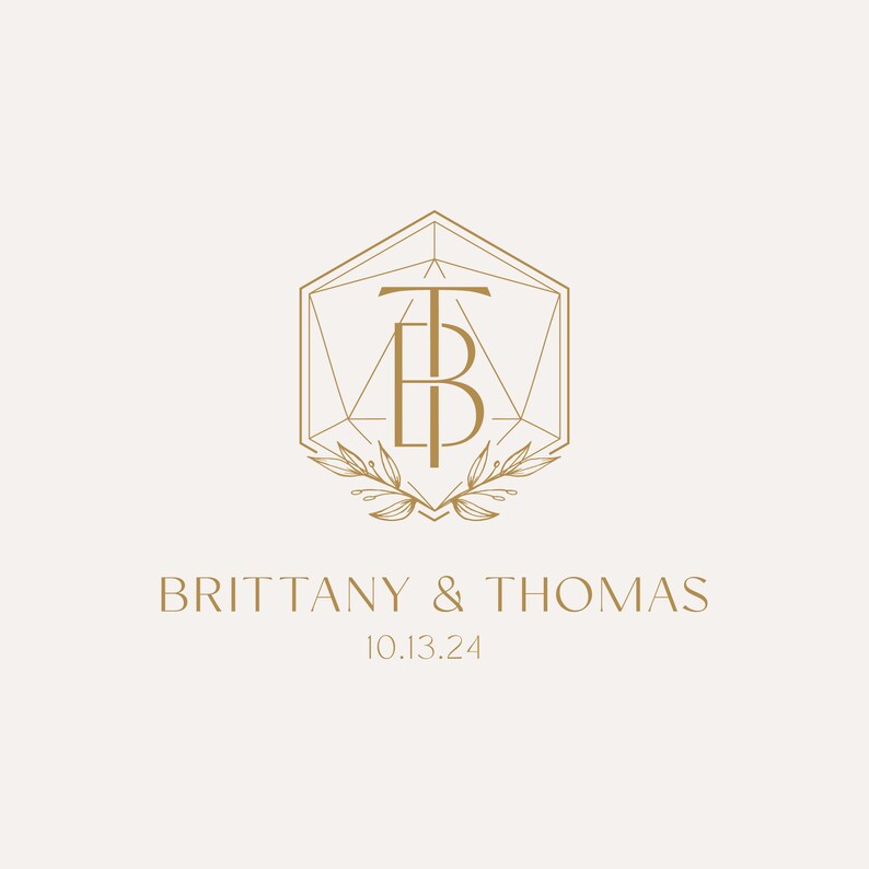 Custom Wedding Monogram Bespoke Wedding Monogram - Etsy