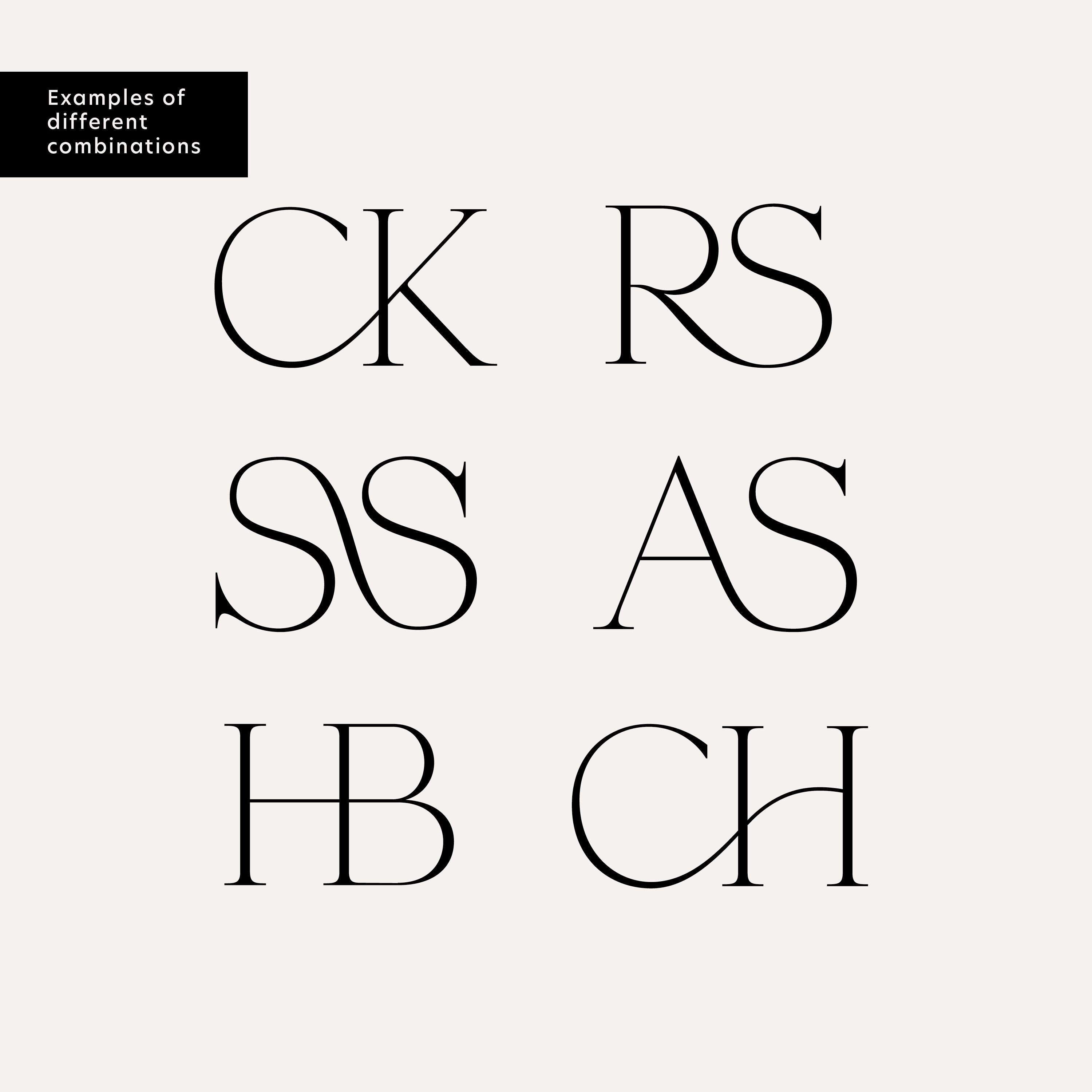 Modern Wedding Monogram Logo, Couple Initials (digital Download) - Etsy