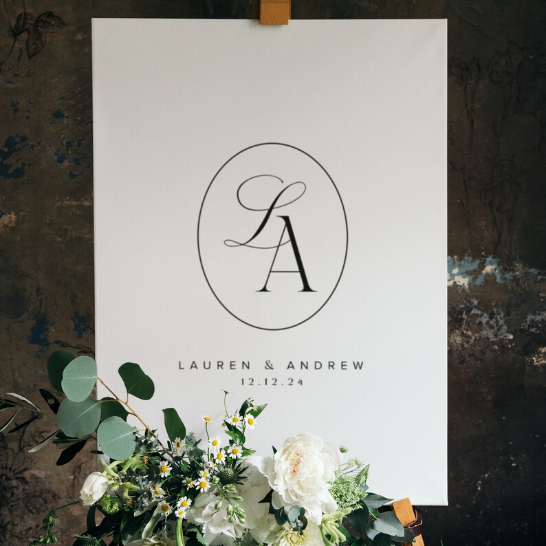 Wedding Logo Wedding Monogram Digital Couple Monogram for - Etsy