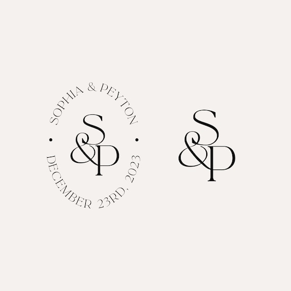 Wedding Monograms Templates
