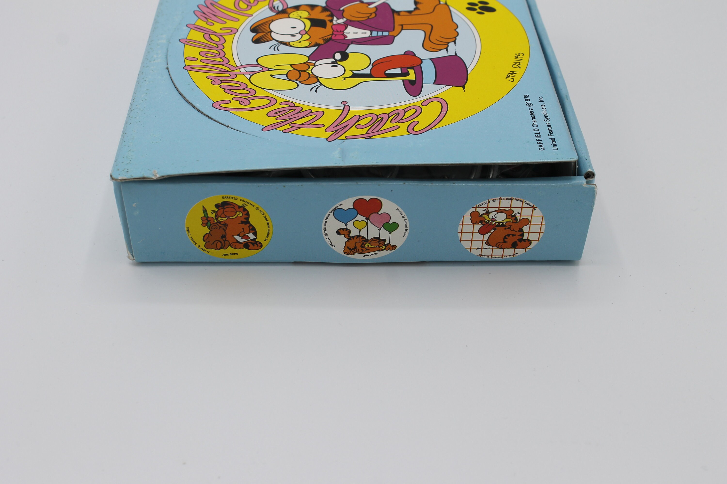 Store Display Box With 100 Garfield Buttons, Old Stock 1978 - Etsy