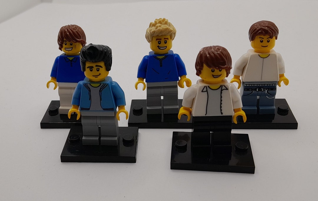 One Direction Figures Custom Built From Real Lego - Etsy UK