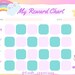 Unicorn Reward Chart PDF | Digital Download| Stars | Rainbow ...