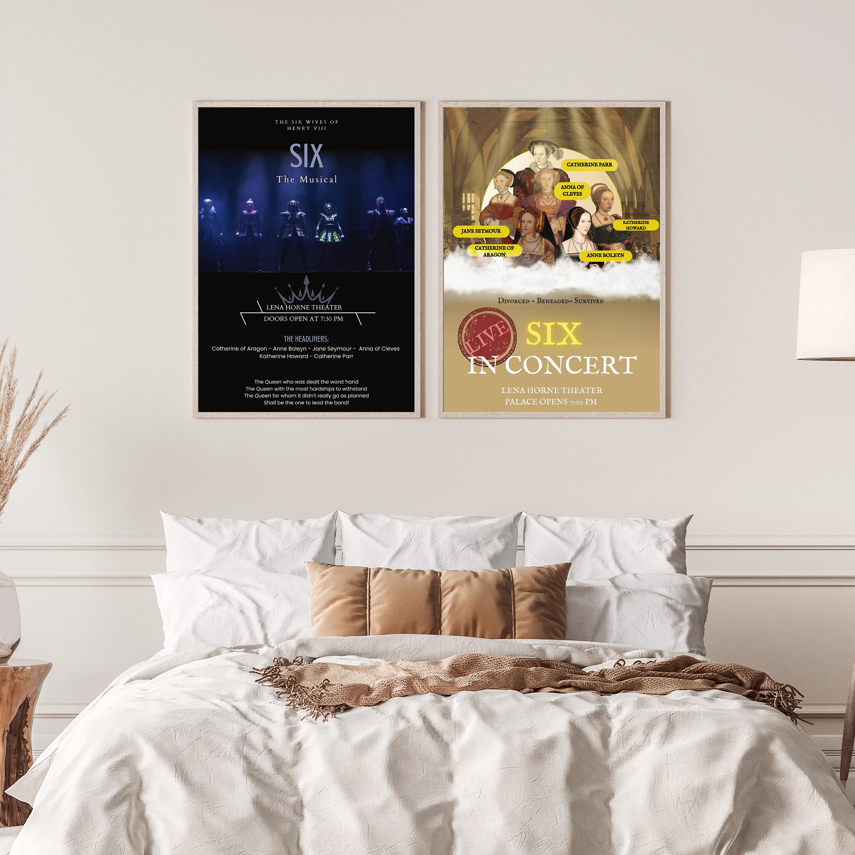 Six the Musical Concert Posters Digital Download - Etsy