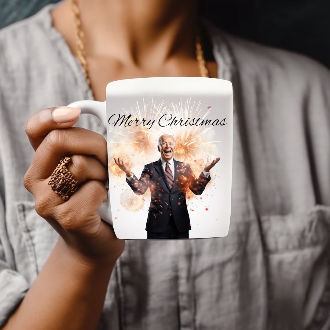 Merry Christmas Joe Biden Mug, Funny Joe Biden Coffee Mug, Funny ...