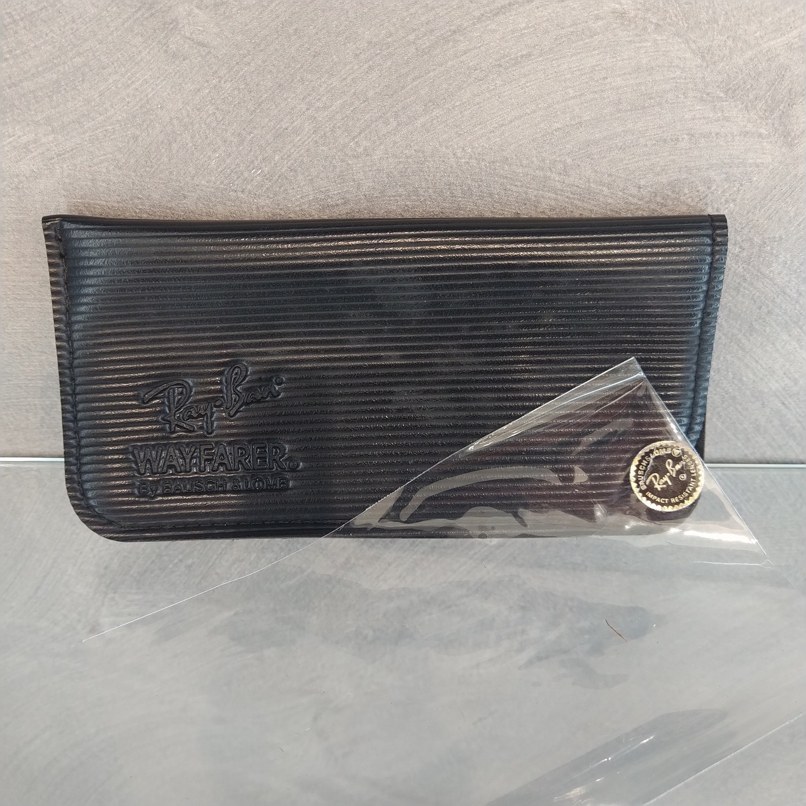 Ray Ban B&L Vintage Sunglasses NOS - Mod. Wayfarer - Black Ebony ...
