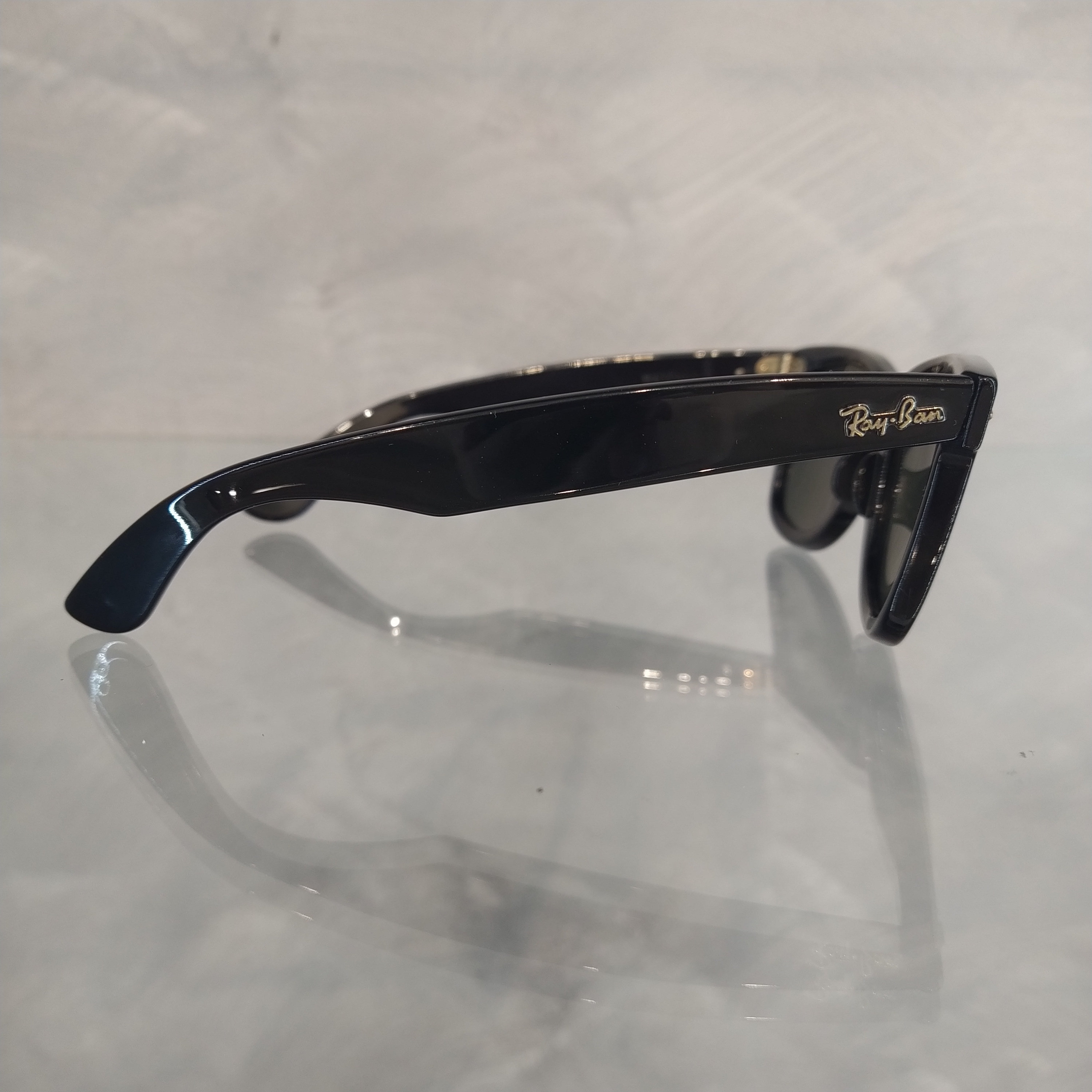Ray Ban B&L Vintage Sunglasses NOS - Mod. Wayfarer - Black Ebony ...