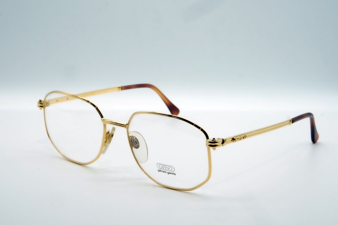 Gerald Genta Eyewear Vintage NOS - Mod. Classic 19 - 24 K Gold Plated ...
