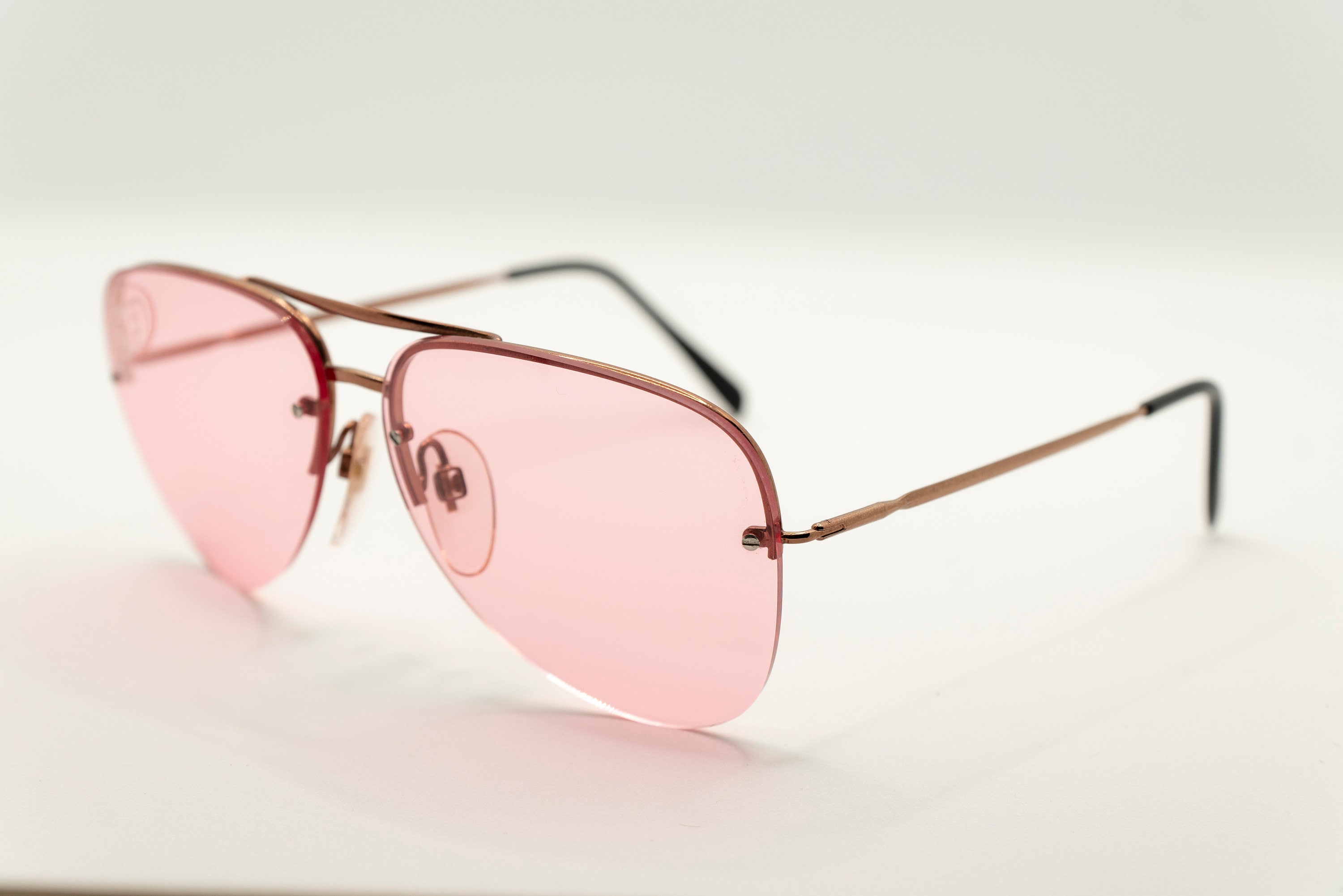 Safilo Ufo Vintage Sunglasses NOS - Mod. 155 - Pink Lenses - New ...