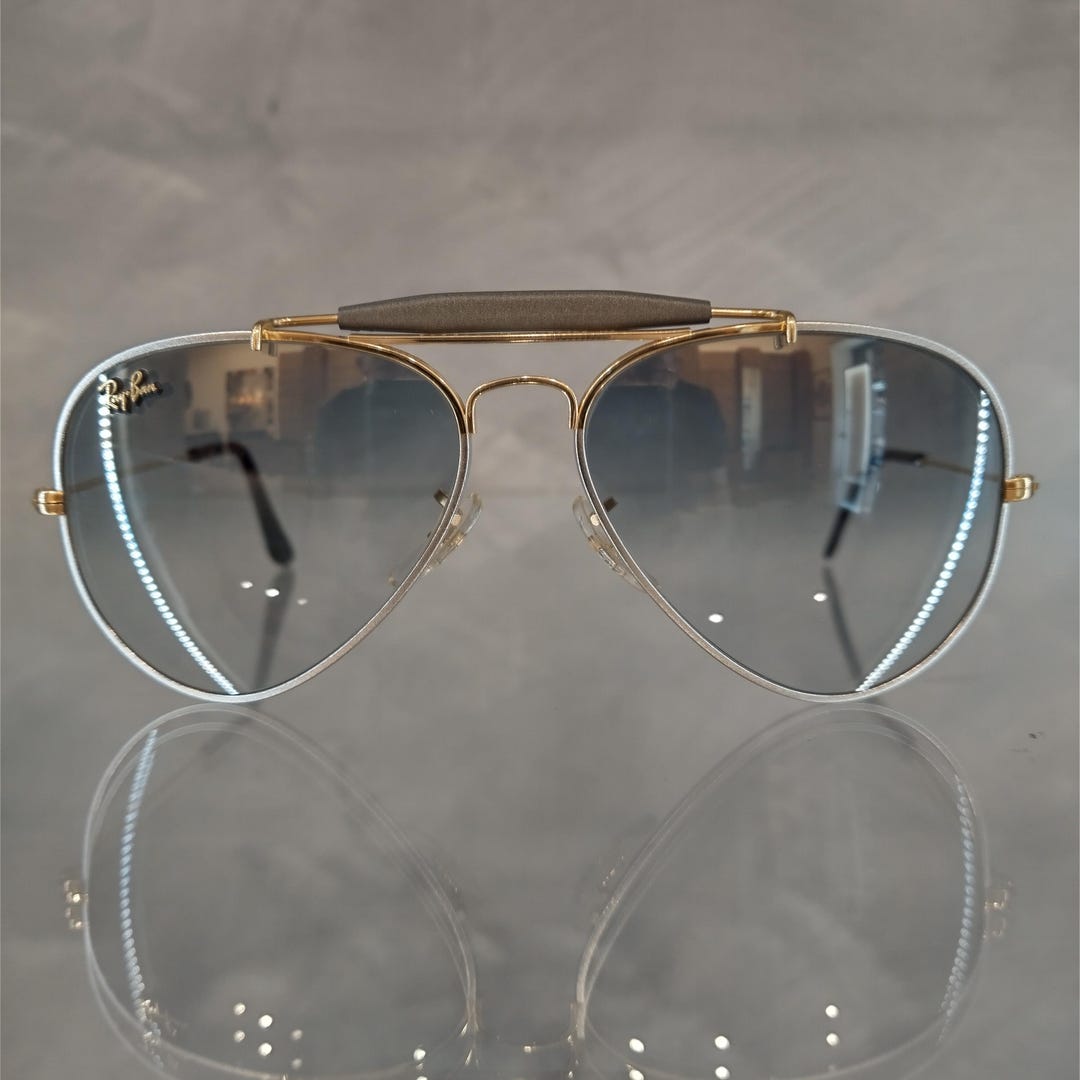 Ray Ban B&L Vintage Sunglasses NOS - Mod. Outdoorsman - PRECIOUS METALS ...
