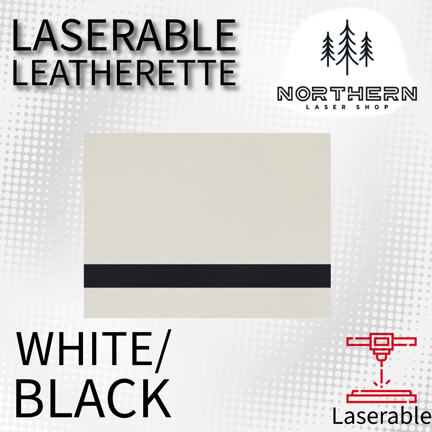 12" X 12" Leatherette Sheets, Laserable Engraving Supplies, Glowforge ...