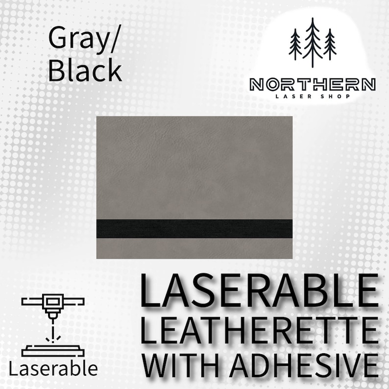 12 X 9 Leatherette Sheets With Adhesive Backing, Laserable Leatherette ...