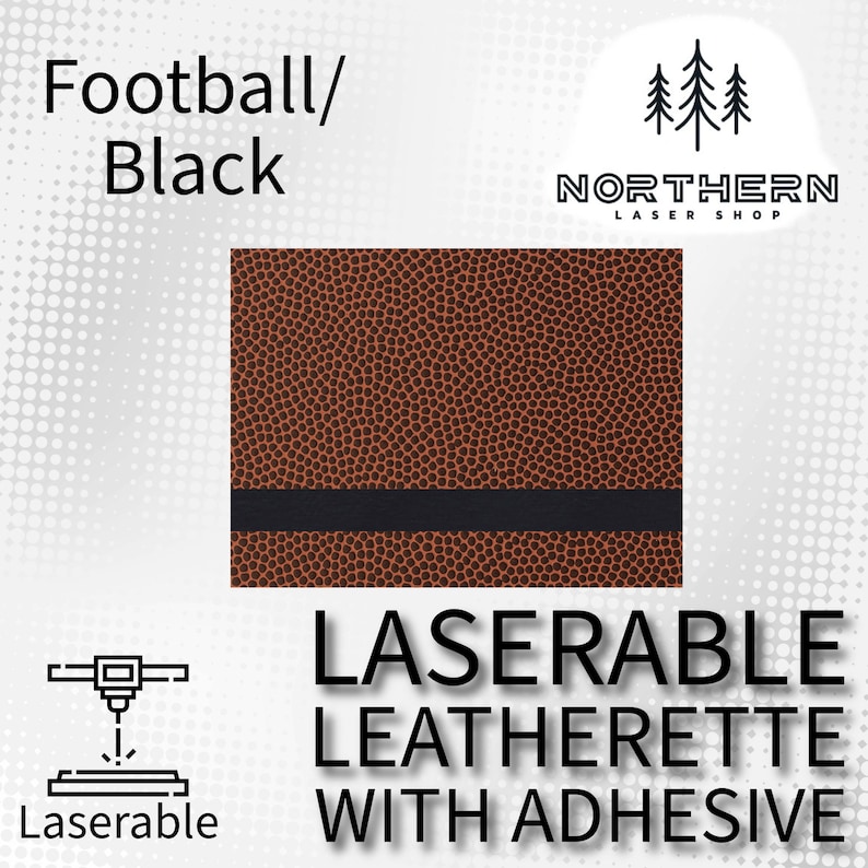 12" X 18" Leatherette Sheets With Adhesive Backing, Laserable Leatherette 12" X 18", Glowforge ...