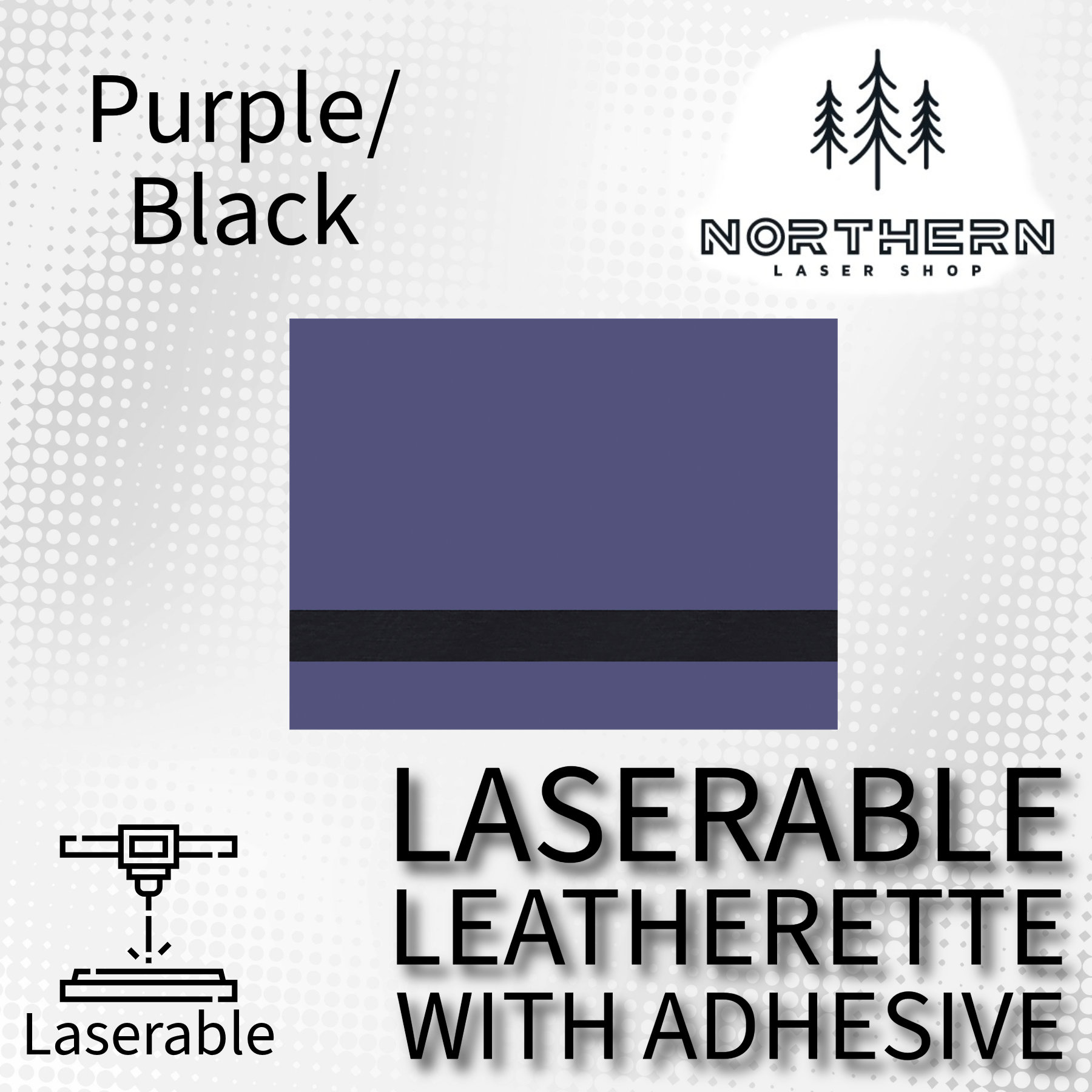 12" X 9" Leatherette Sheets With Adhesive Backing, Laserable ...