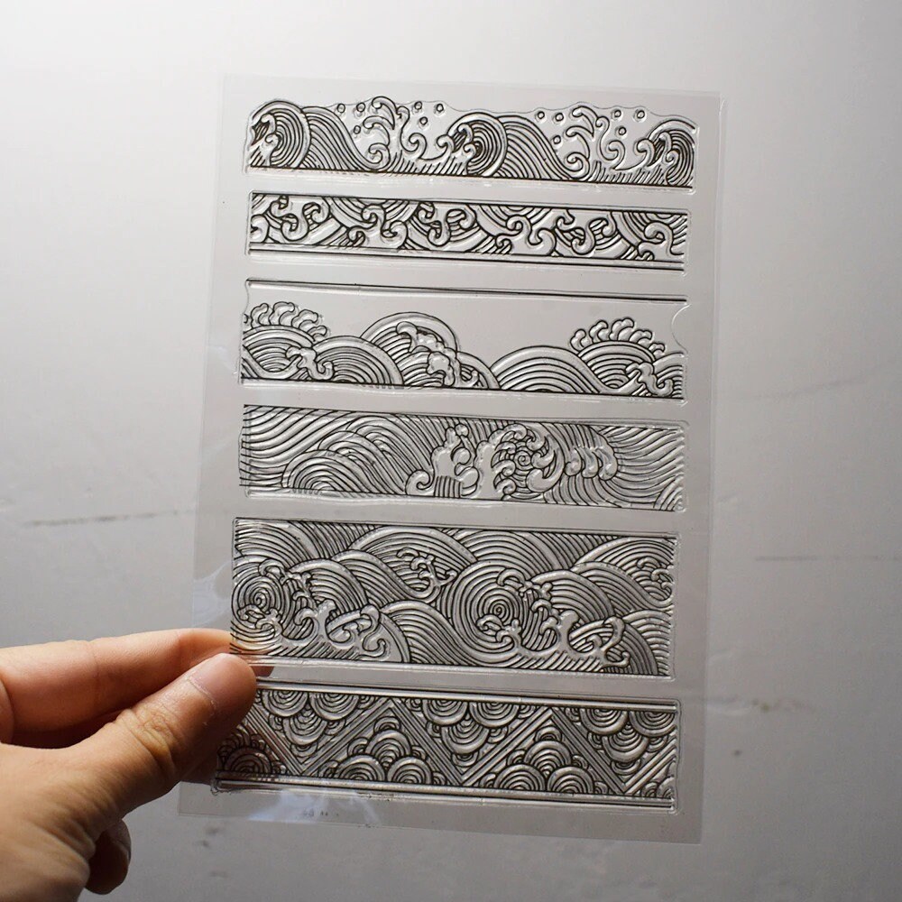 Clay Stamp Texture Emboss Sheet Ceramic Pottery Polymer Clay - Etsy