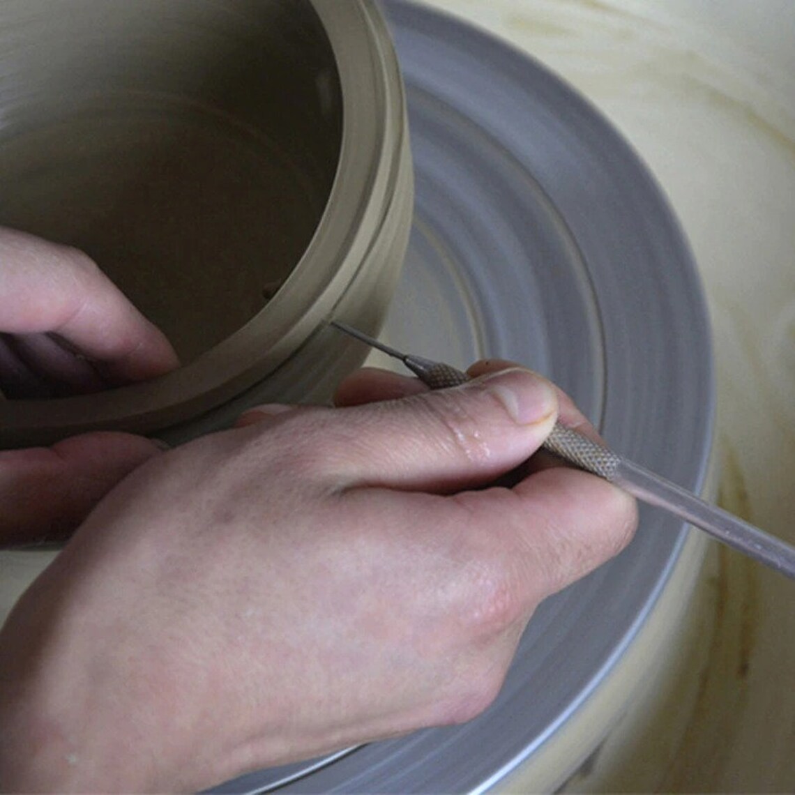 1 X Feather Pin 1 X Pro Needle Wire Texture Pottery Clay - Etsy