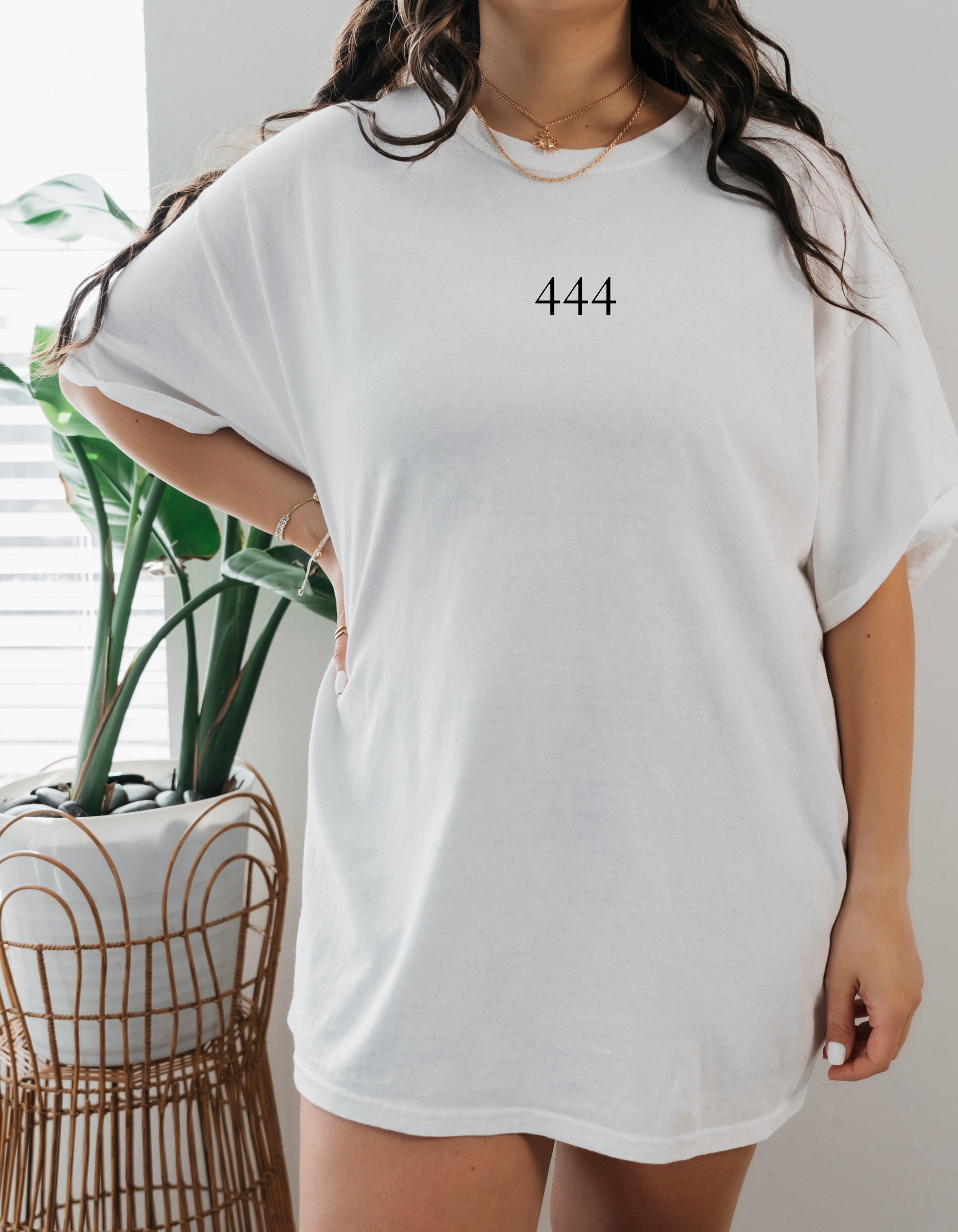 Angel Number Tshirt I 444 I Angel Number T-shirt I Lucky Number Shirt I ...