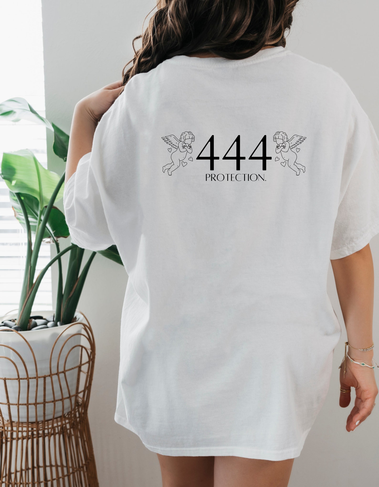 Angel Number Tshirt I 444 I Angel Number T-shirt I Lucky Number Shirt I ...
