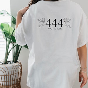 Angel Number Tshirt I 444 I Angel Number T-shirt I Lucky Number Shirt I ...