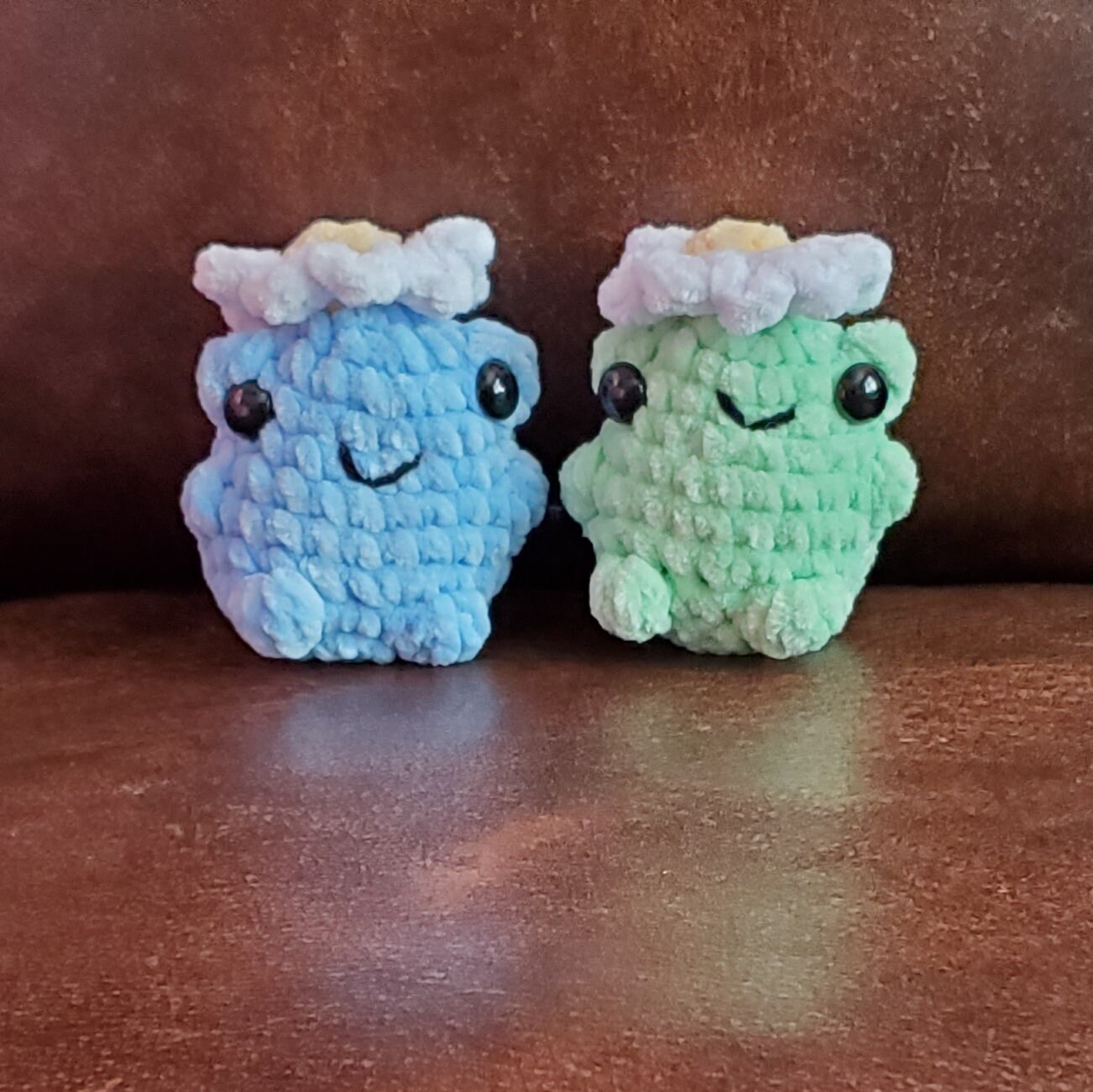 Daisy Frog NO SEW Chubby Amigurumi Crochet Pattern PDF Fluffy Flower ...