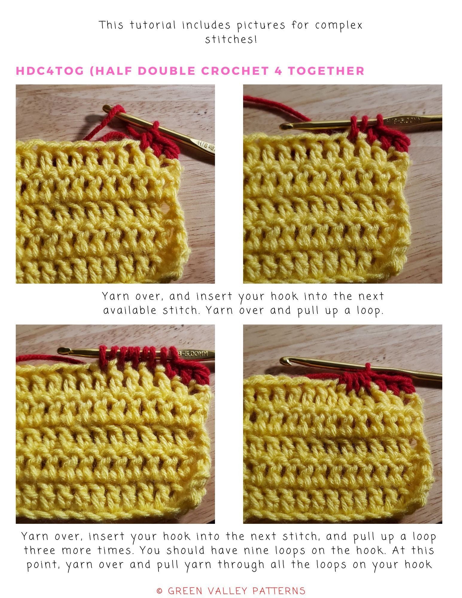 Beaming Heart Crochet Wind Spinner PATTERN PDF Valentine's - Etsy