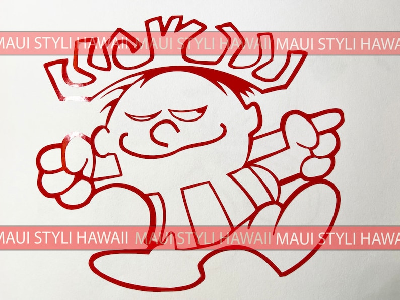 Hawaiian Punch Guy 5.000 X 5.000 - Etsy