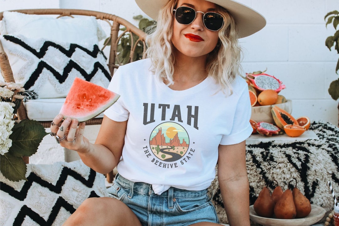 Utah Desert vibes soñador gráfico Damas boutique Utah State vacaciones ...