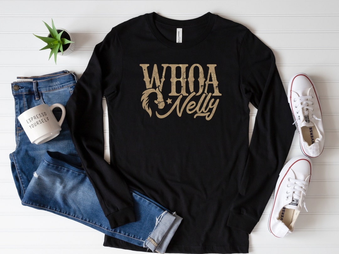 Whoa Nelly Country Western Horse Shirt Gift for Her - Etsy
