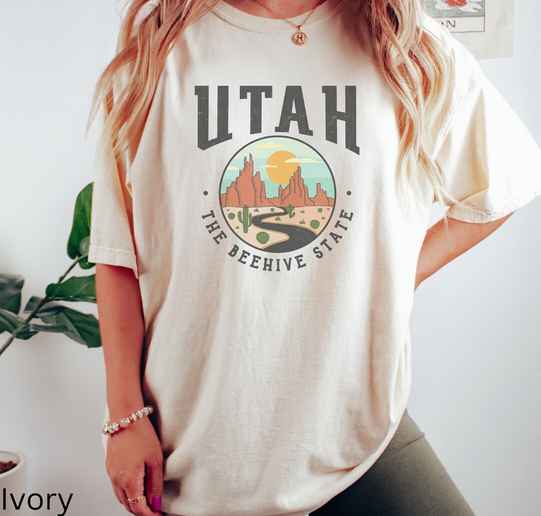 Utah Desert Vibes Graphic Dreamer Ladies Boutique Utah State Vacation ...
