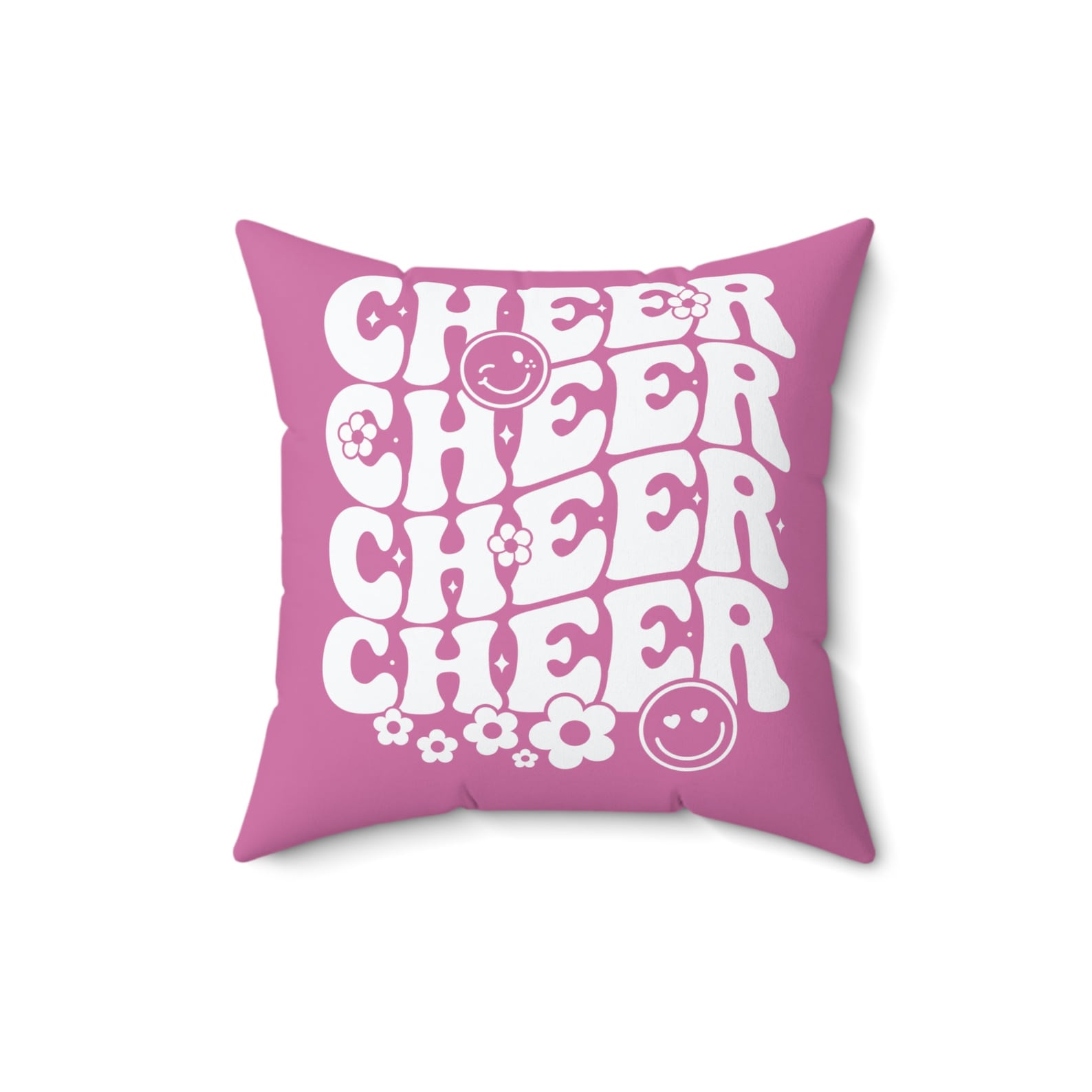 Cheer Squad Cheerleader Gift Decor Indoor Accent Decorative Throw ...