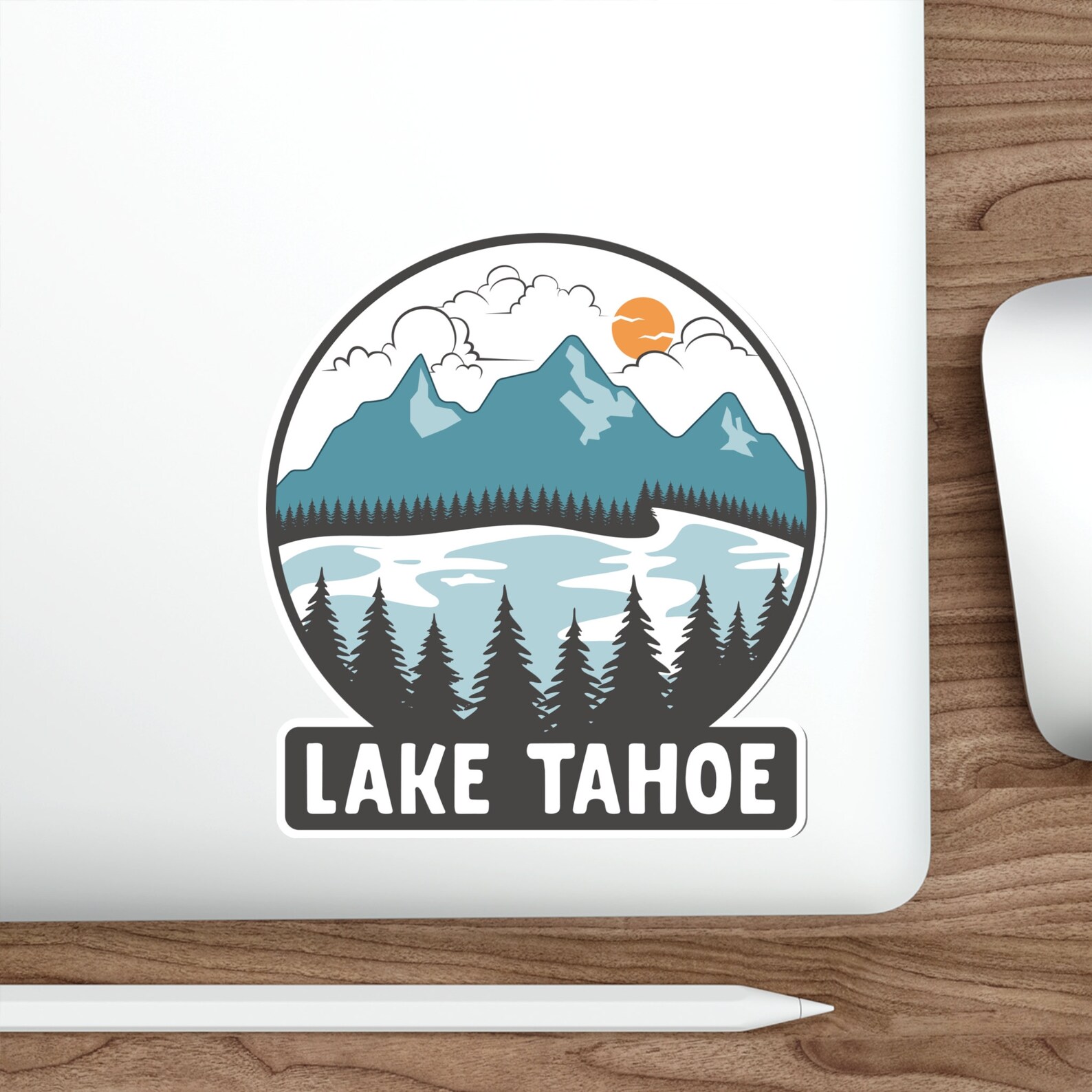 Lake Tahoe Travel Outdoor Scene Trendy Indoor Outdoor Laptop Water ...