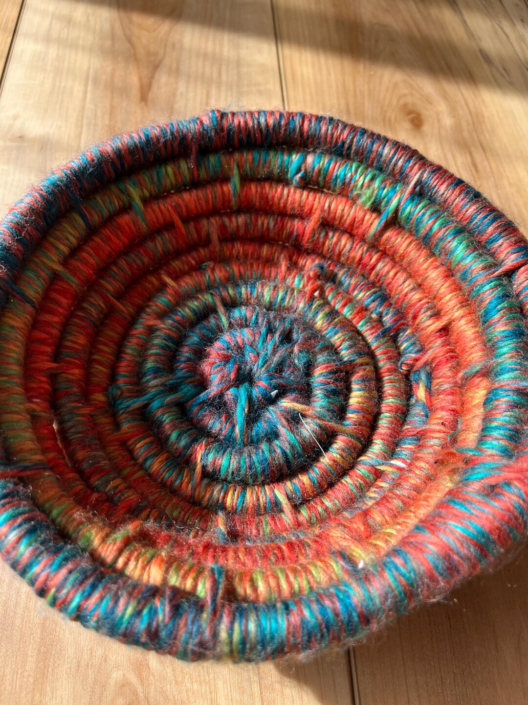 Decorative Basketry; Coiled Basket Set - Etsy
