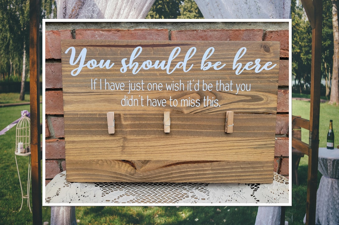 Classic - You Should Be Here Wood Sign Stain - Etsy