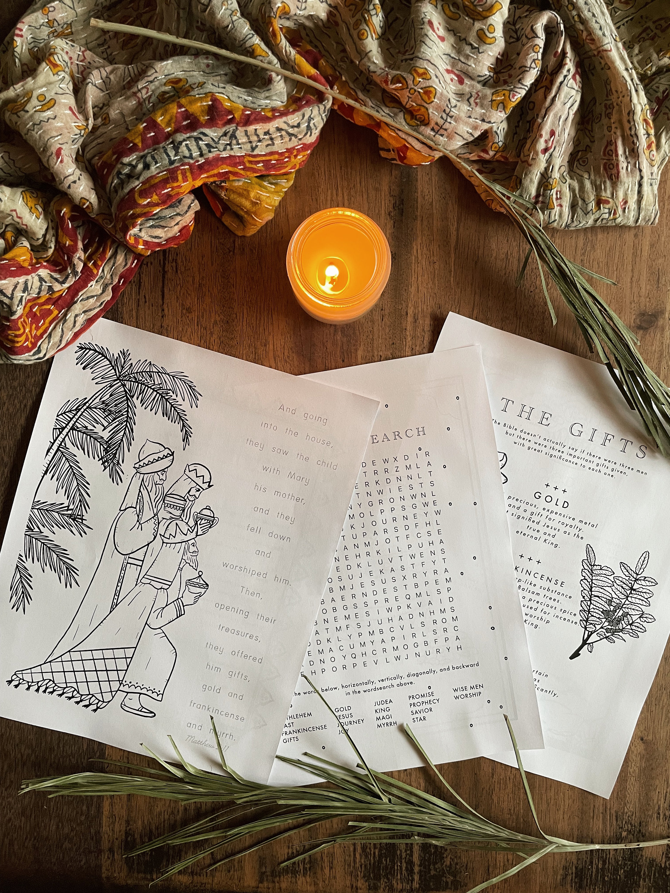 The Gifts of Magi Mini Booklet - Etsy