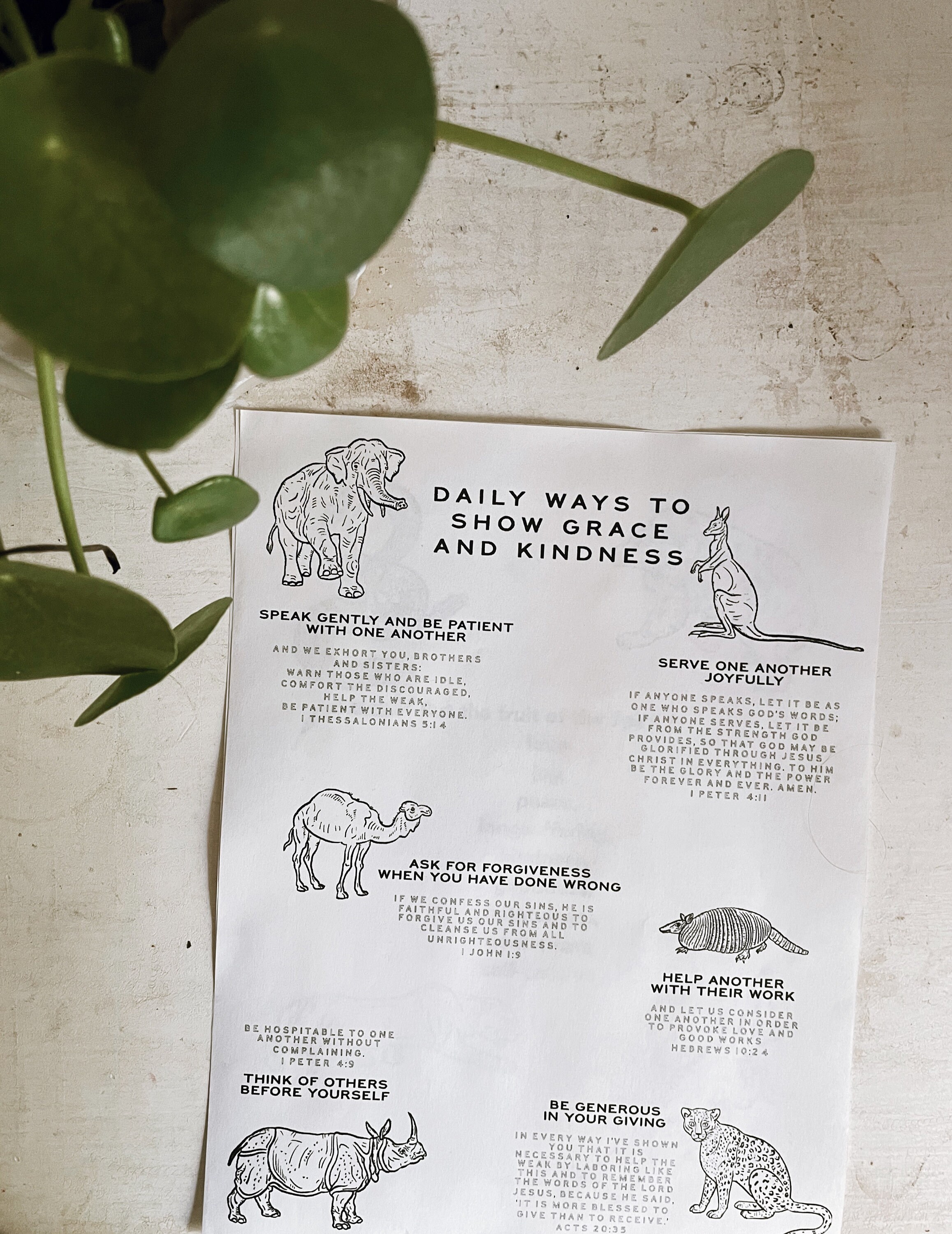 Daily Character Sheets Download - Etsy
