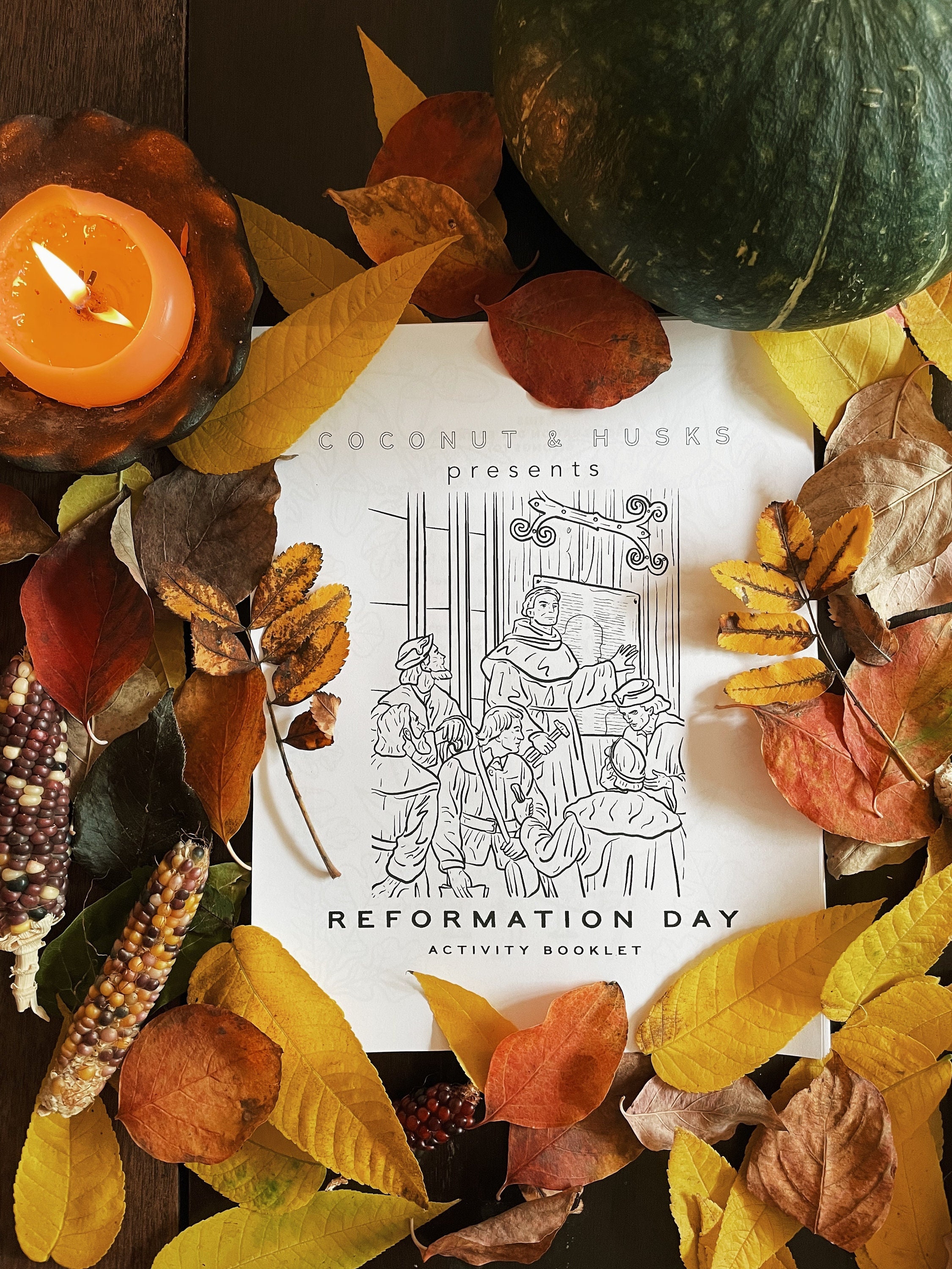 Reformation Day Activity Booklet - Etsy
