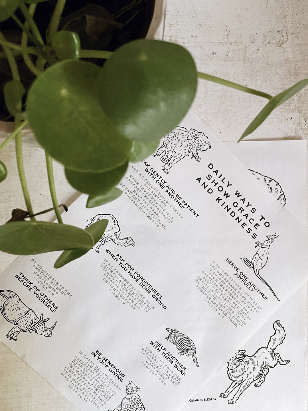 Daily Character Sheets Download - Etsy