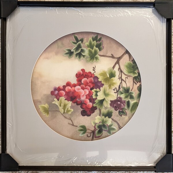 Chinese Grapes Painting - Etsy