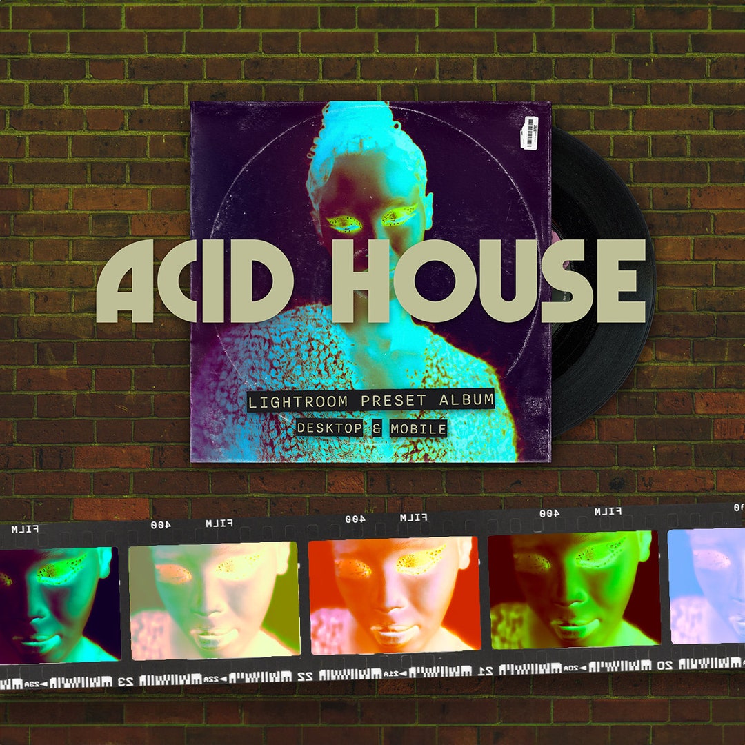 ACID HOUSE Preset Album 5 Lightroom CC & Lightroom Mobile Presets - Etsy