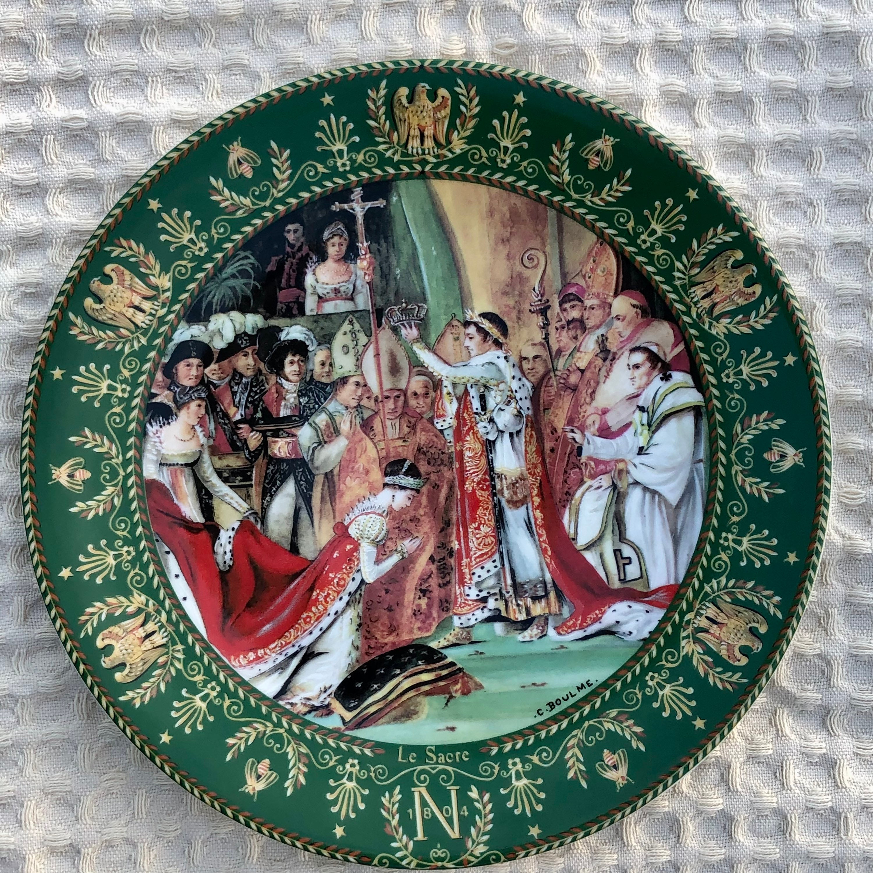 Rare Full Set of 6 Vintage Napolean and Josephine Collectors Plates - Etsy