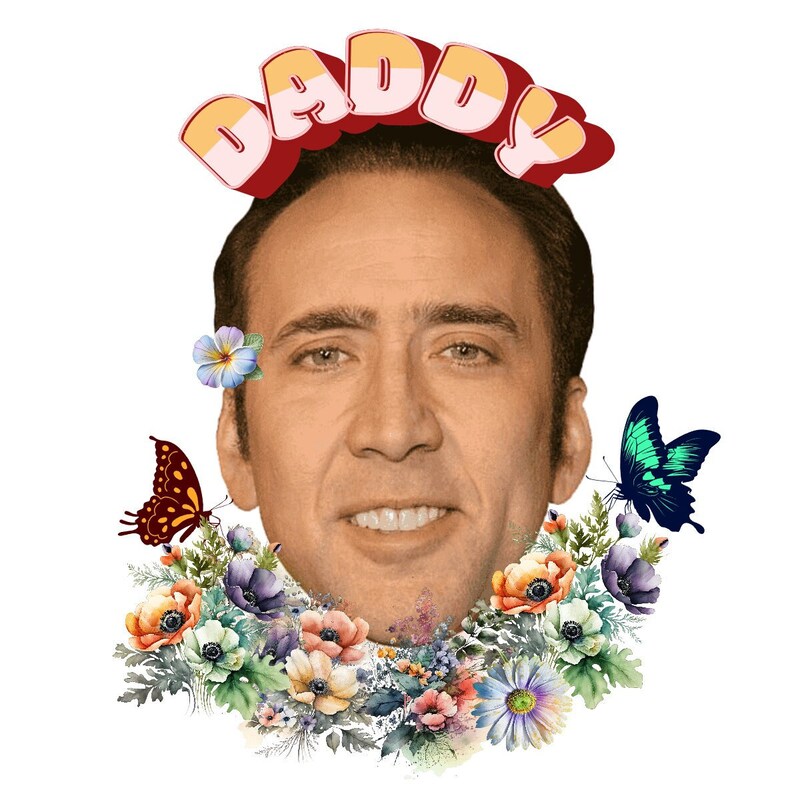 Nicolas Cage - Etsy