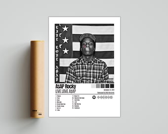 Live Love Asap Poster - Etsy