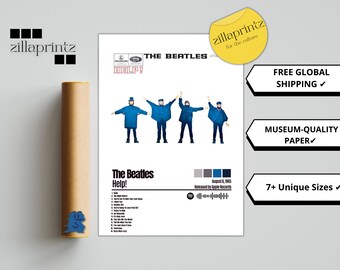 Beatles Help Album Cover - Etsy