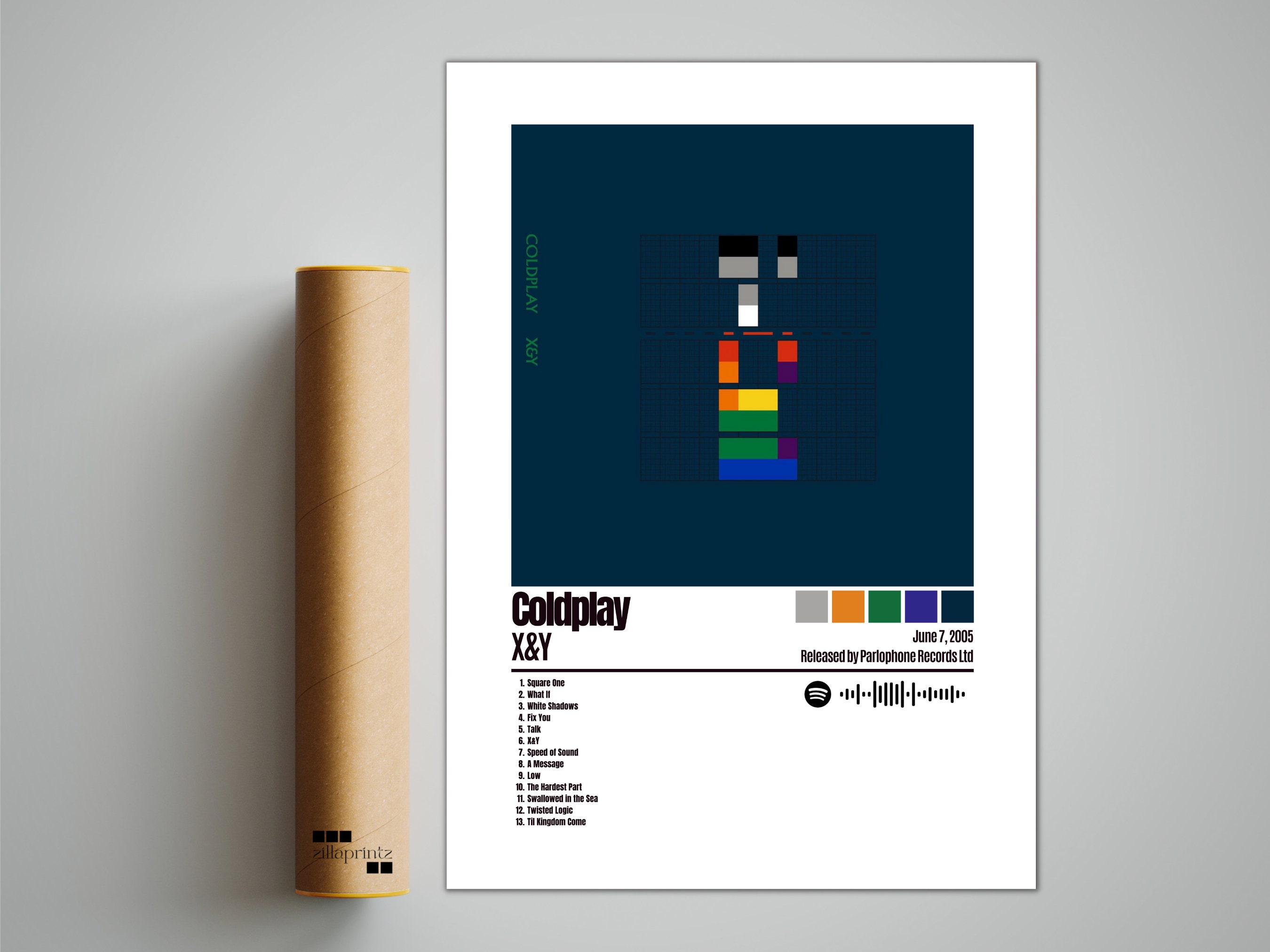 Coldplay Poster | X&Y | Album Cover Poster sold by Classy Missy | SKU ...