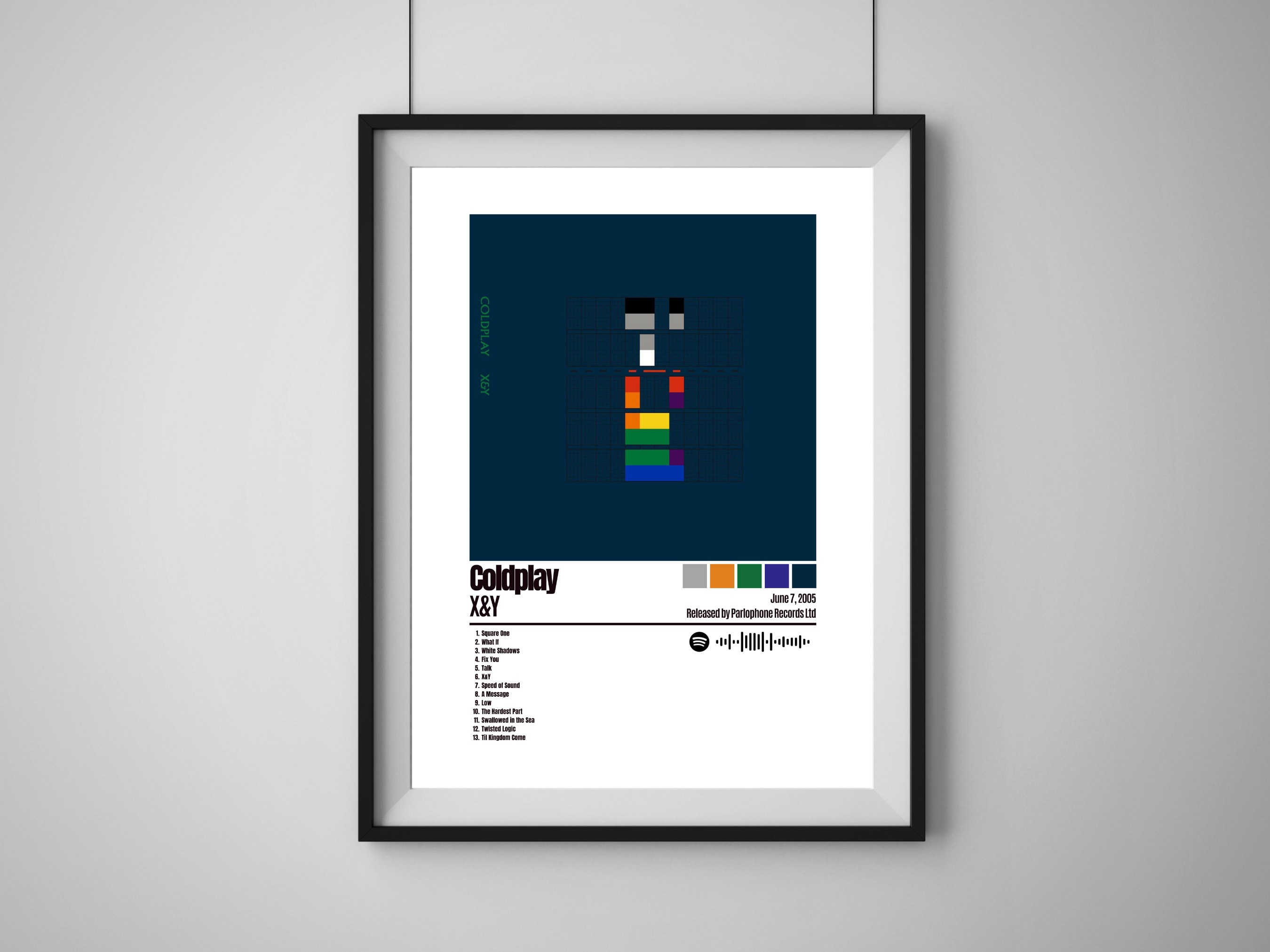 Coldplay Poster | X&Y | Album Cover Poster sold by Classy Missy | SKU ...