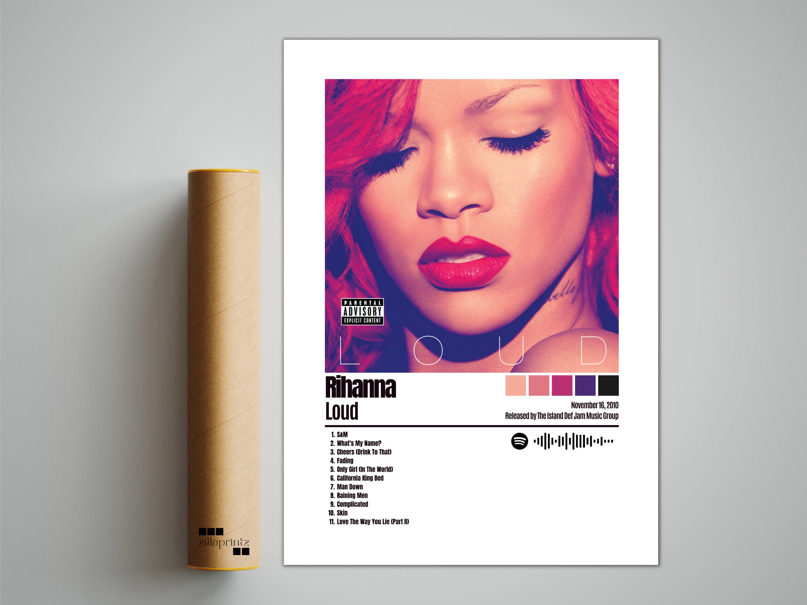 Rihanna Loud Album Covers