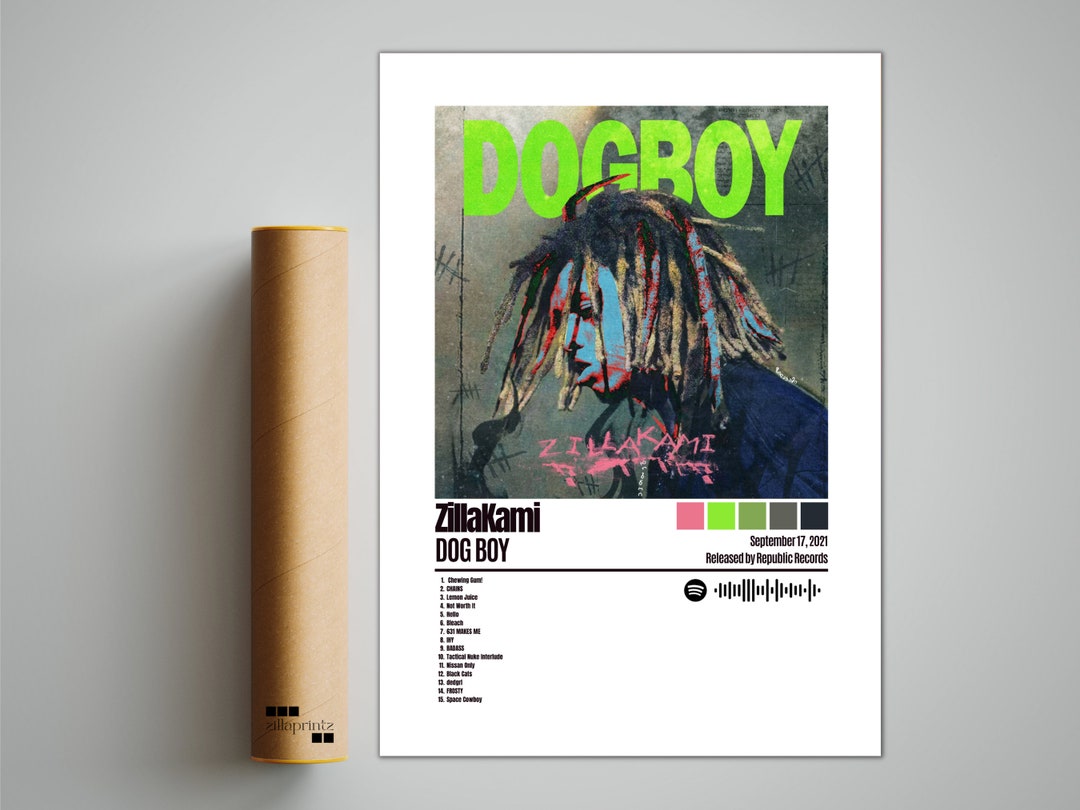 Zillakami Poster DOG BOY Poster Album Cover Poster / - Etsy