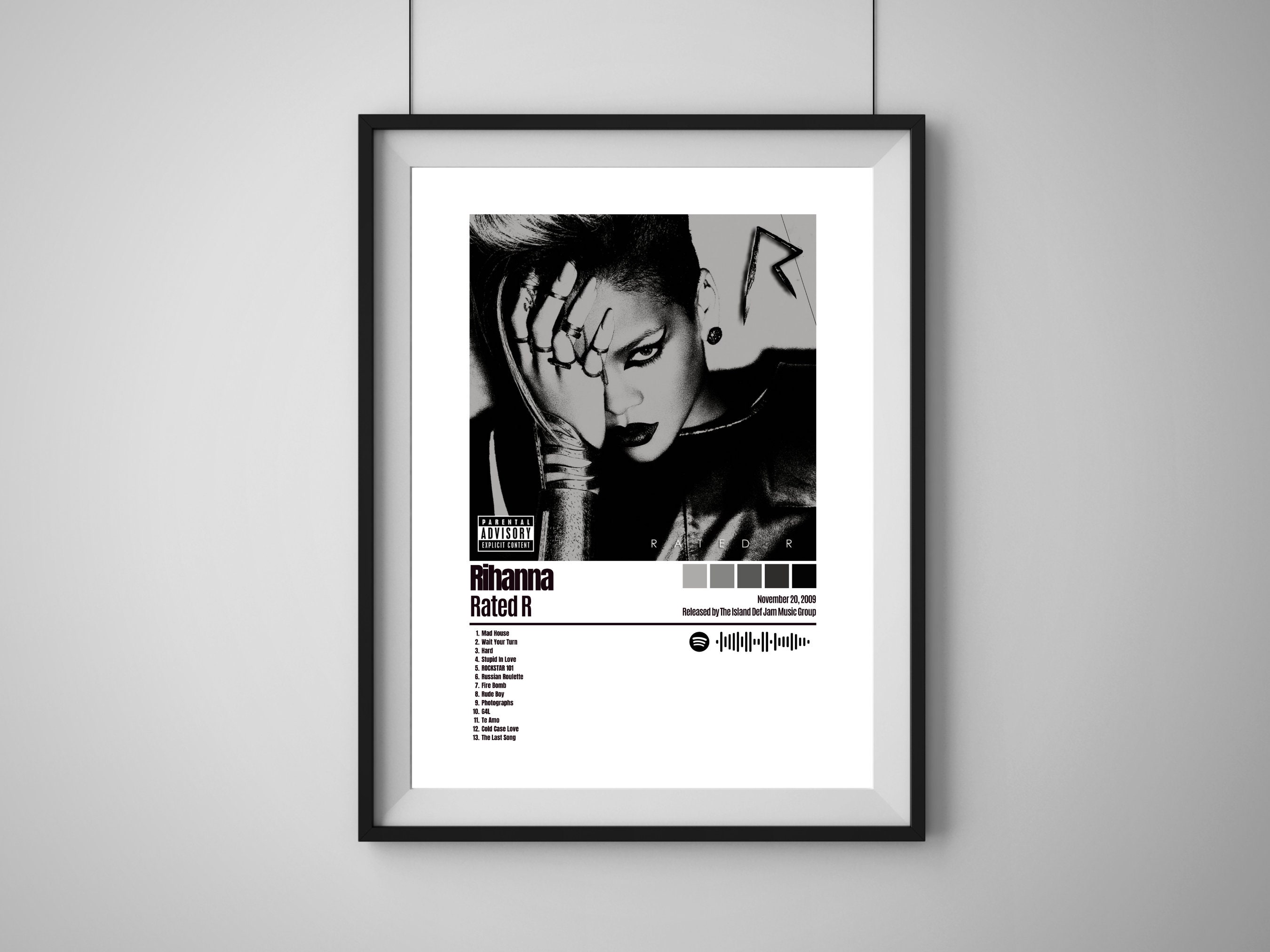 Rihanna Album Covers Rated R