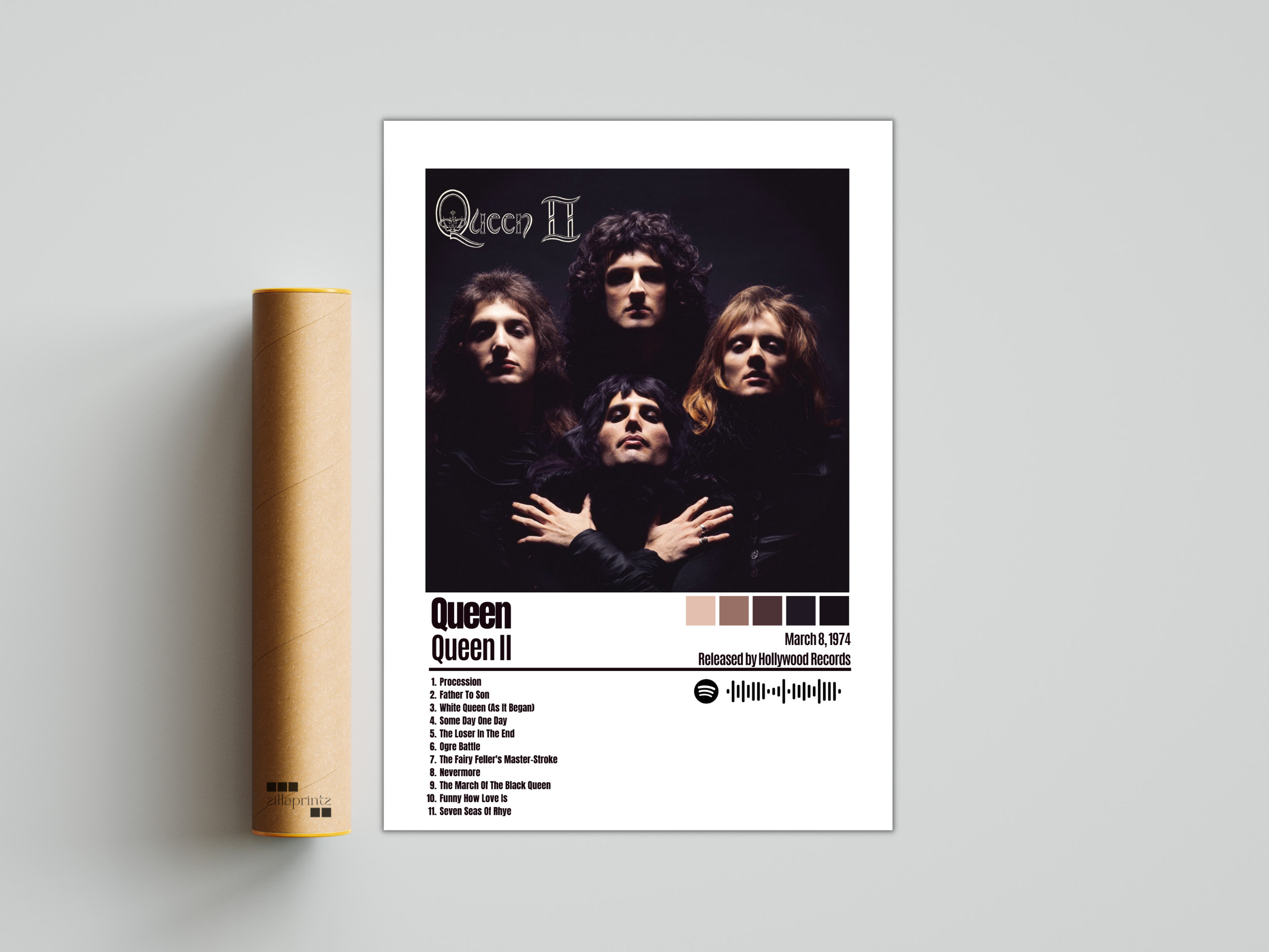 Queen Ii Album Cover - Etsy