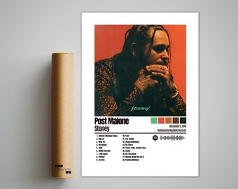 Post Malone Cover Poster - Etsy